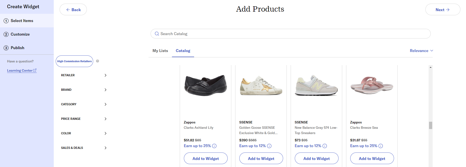 How do I create a Product Widget? – Collective Voice